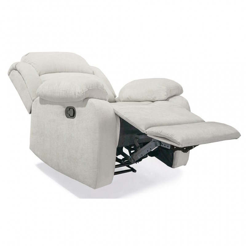 Sabella Single Recliner Ivory Col Fabric