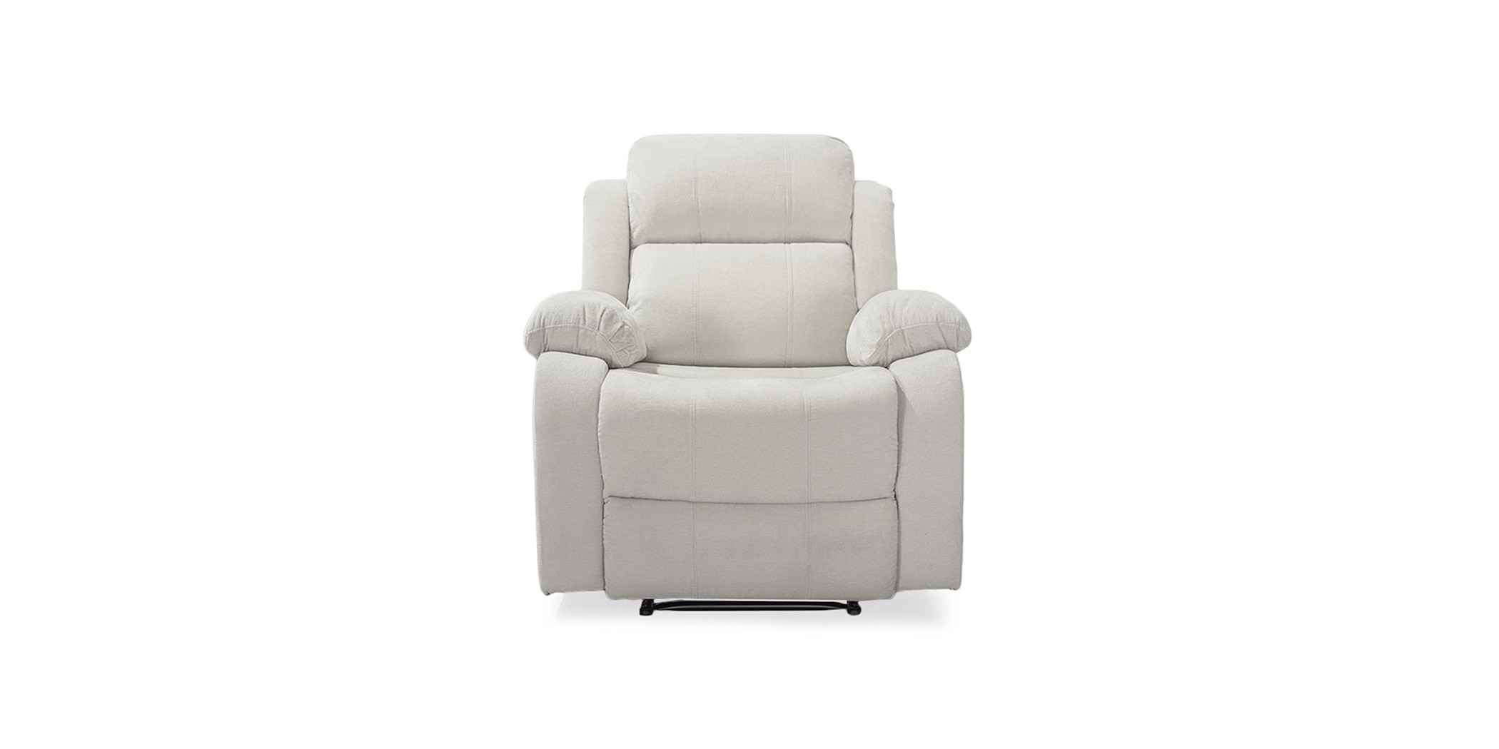 Sabella Single Recliner Ivory Col Fabric