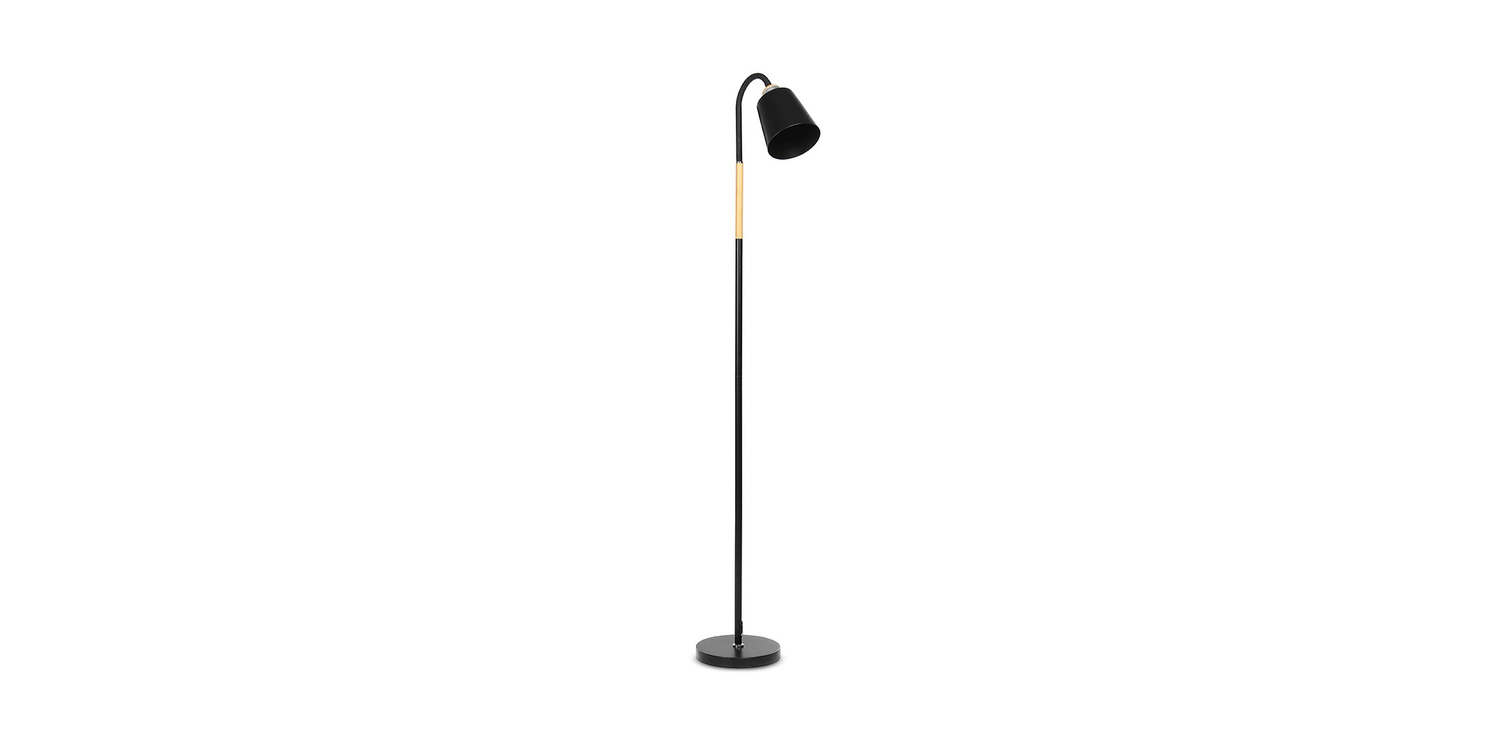 Floor Light Black 28x160cm E27 Fls23b 85V-260V