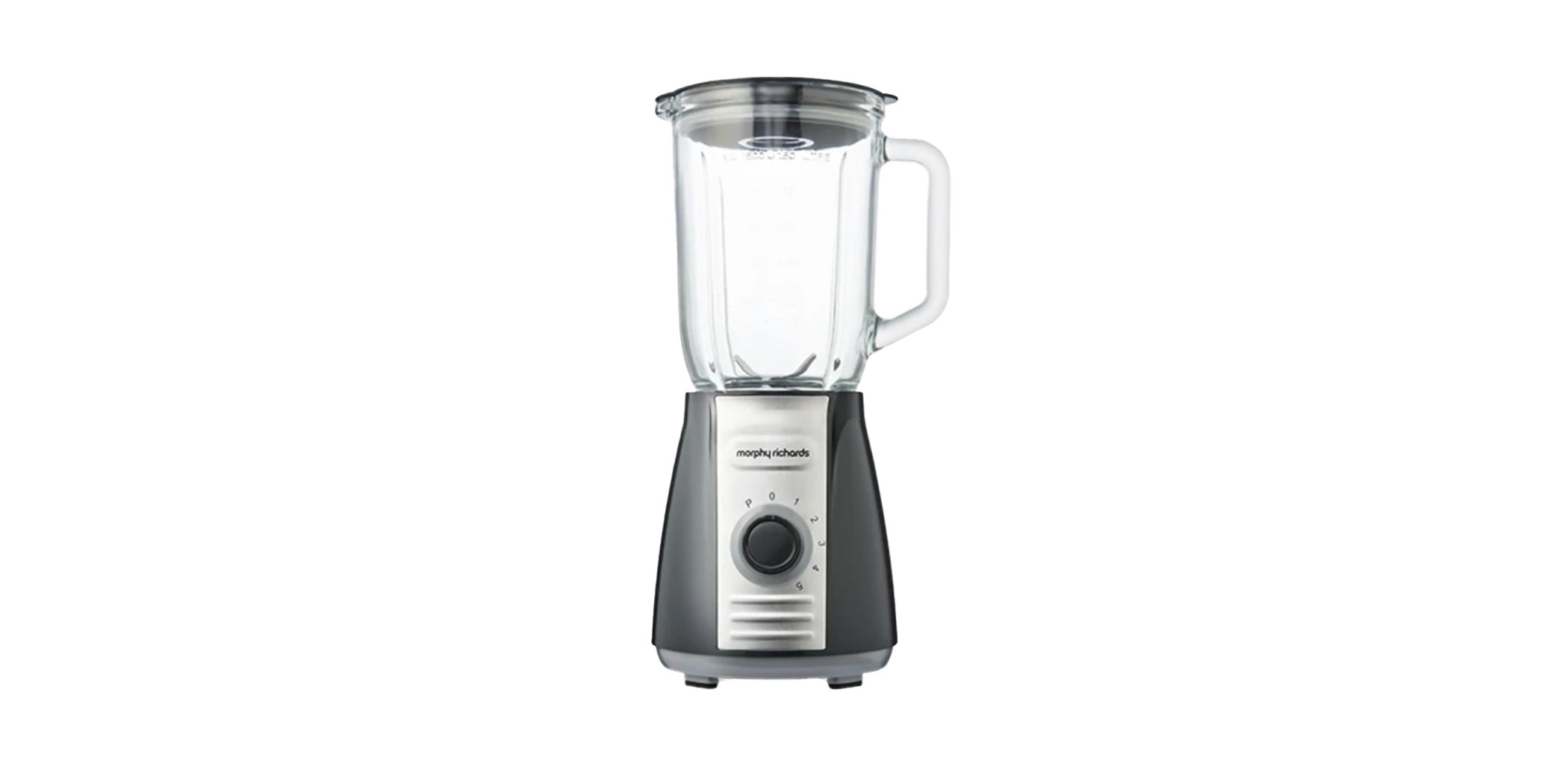 Morphy Richards 403010 1.5L Total Control Grey Glass Table Blender