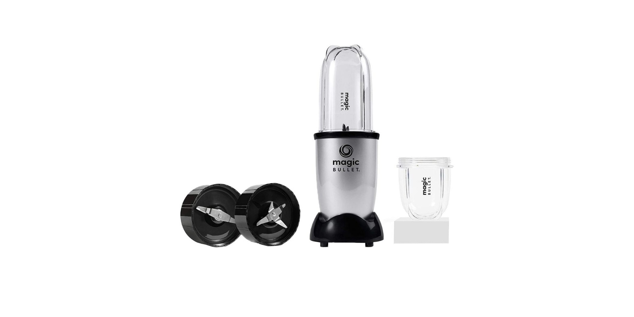 Magic Bullet MB4-0612M 400W Silver 1YW 4pc Set
