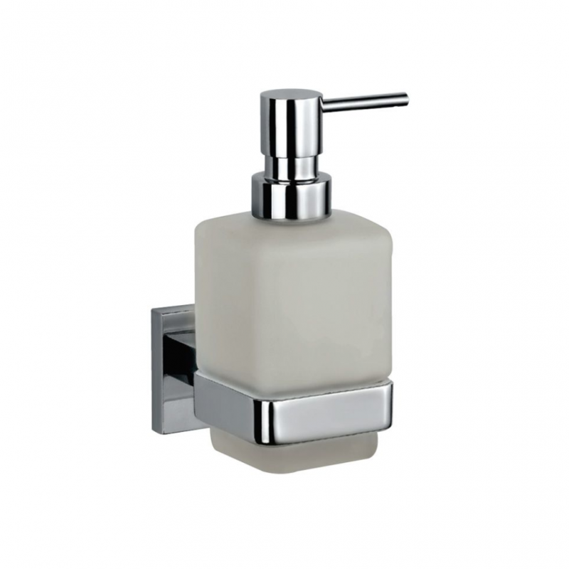 Jaquar Kubix Prime Soap Dispenser With Glassbottle AKP-CHR-35735P