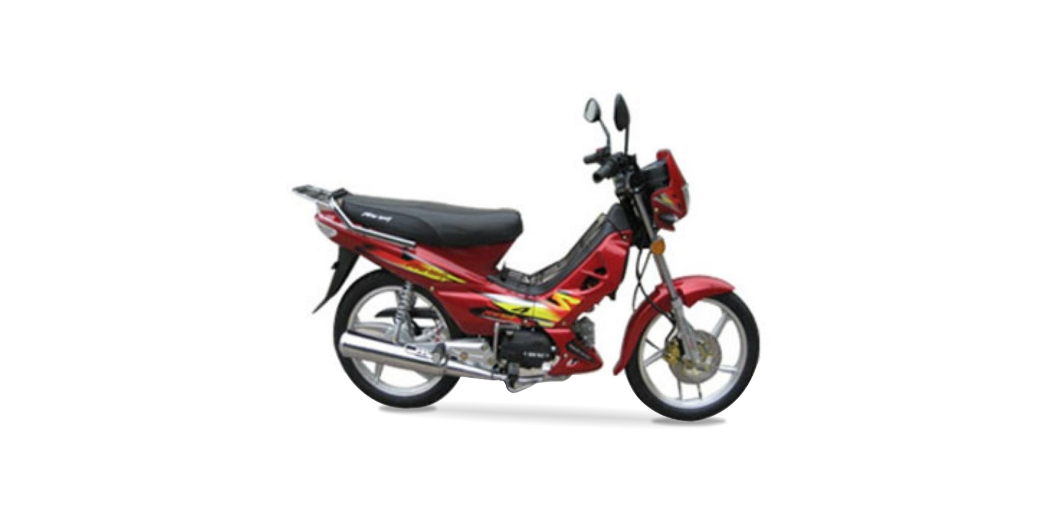 New Way NW-50 50CC Red Moped