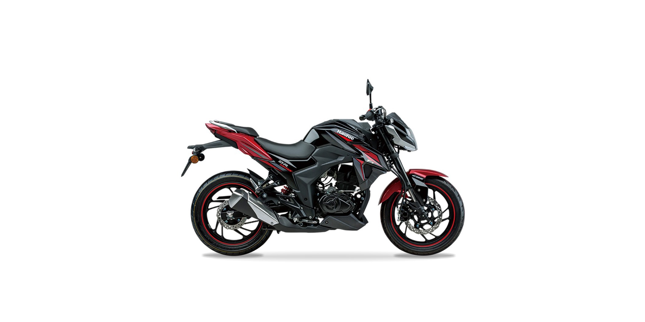 Haojue DR160S Black/Red motorbike