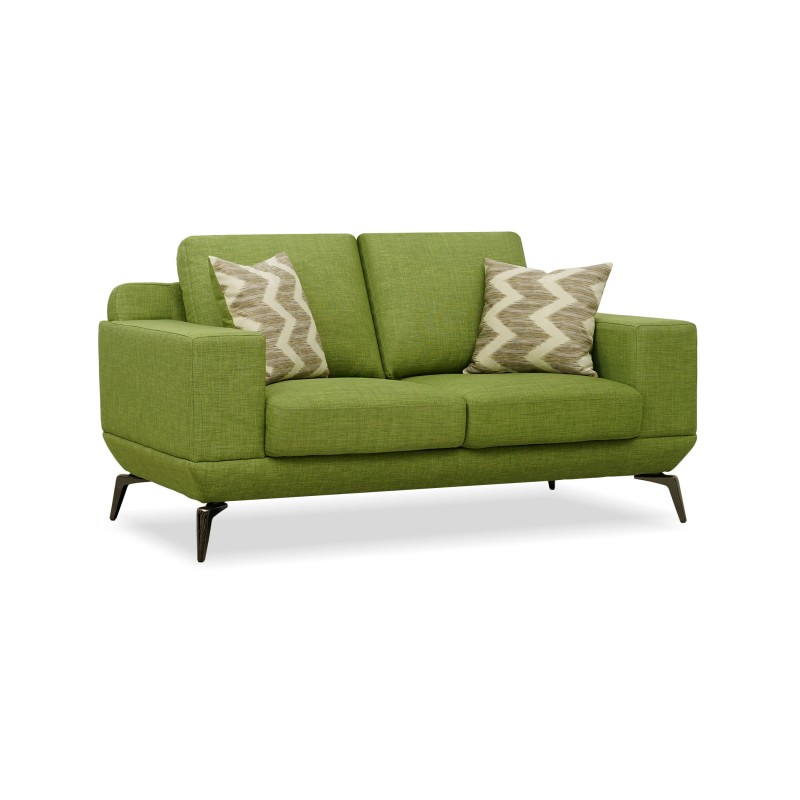 Dakota Sofa 3+2 in Fabric Milford Grass Col