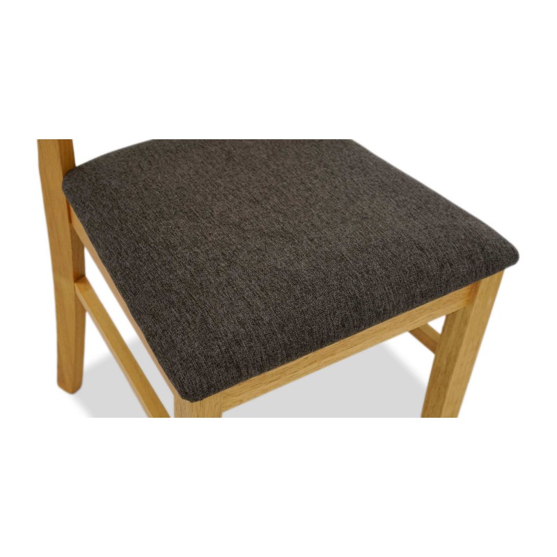 Allegro Table & 6 Chairs Natural / Chestnut Seat