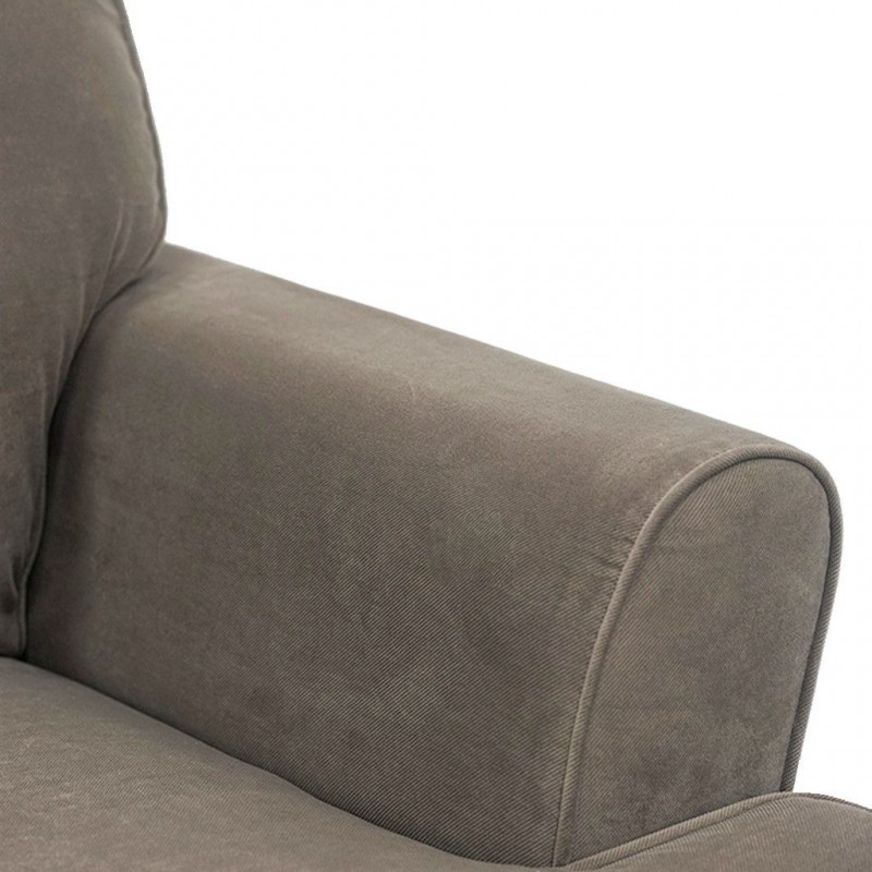 Alps 2 Seater Oakley Mocha Col Fabric