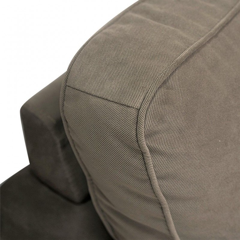 Alps 2 Seater Oakley Mocha Col Fabric