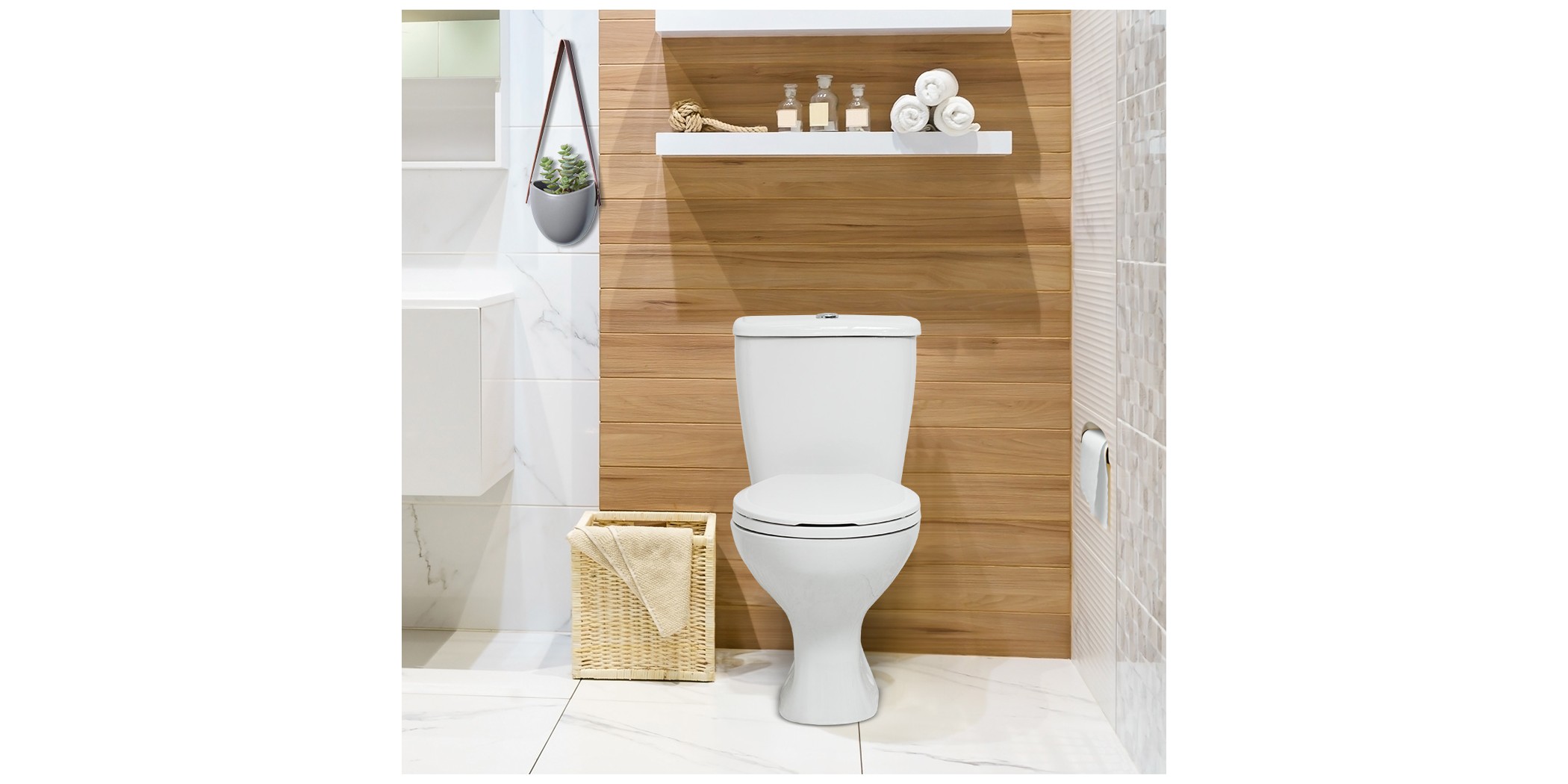 Oroca WC Clifton White