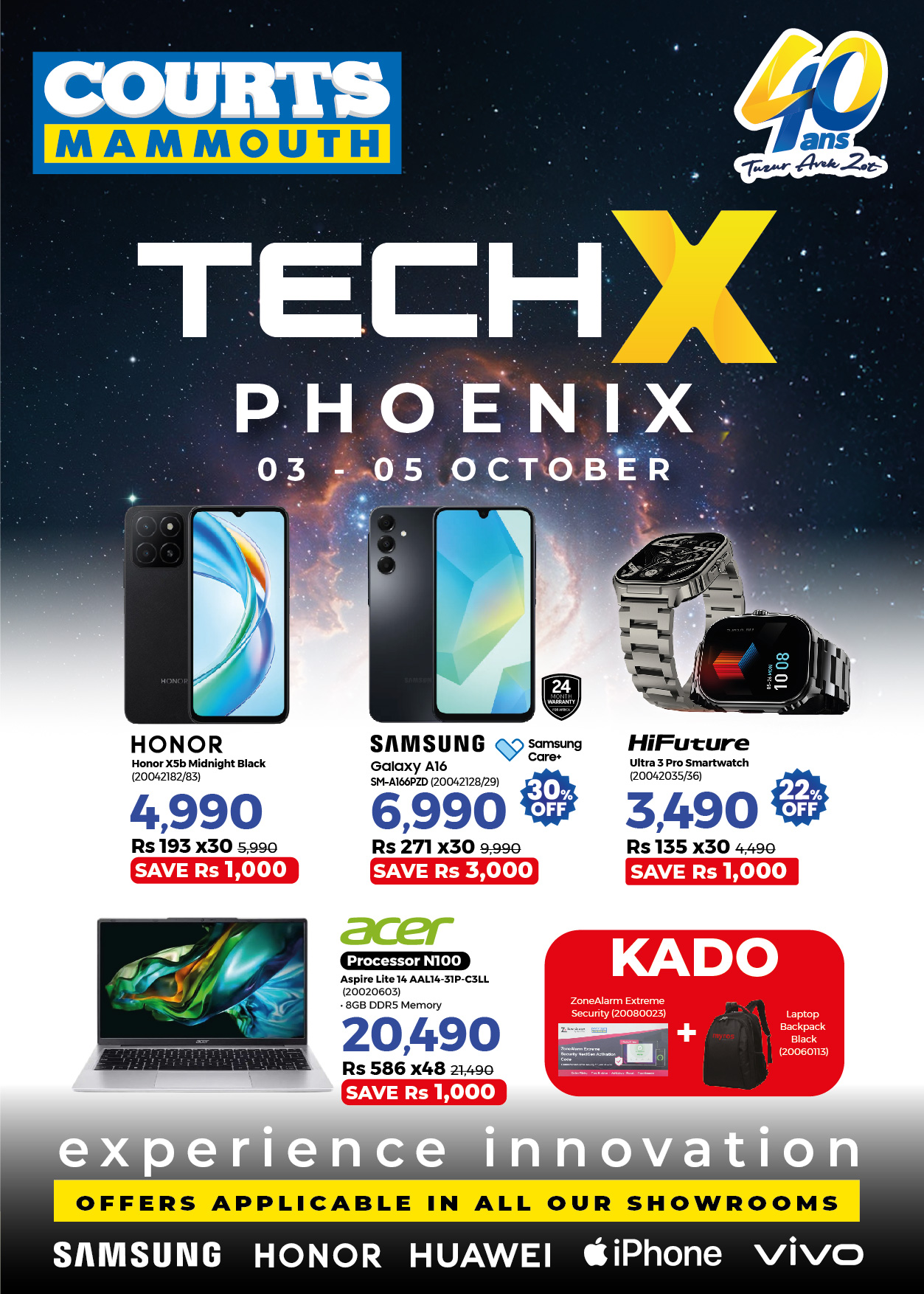 Courts Mammouth | Online Shopping Mauritius