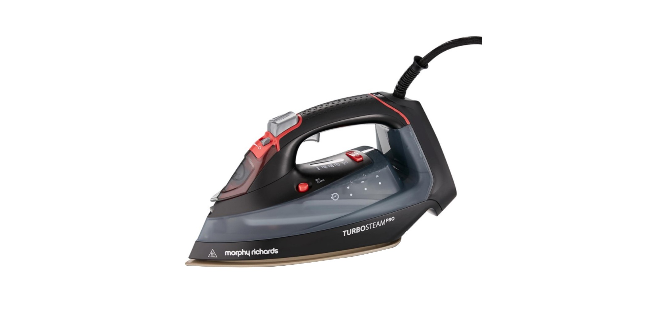 MORPHY RICHARDS 303175/EE TURBOSTEAM PRO DIGITAL GREY BLACK STEAM IRON