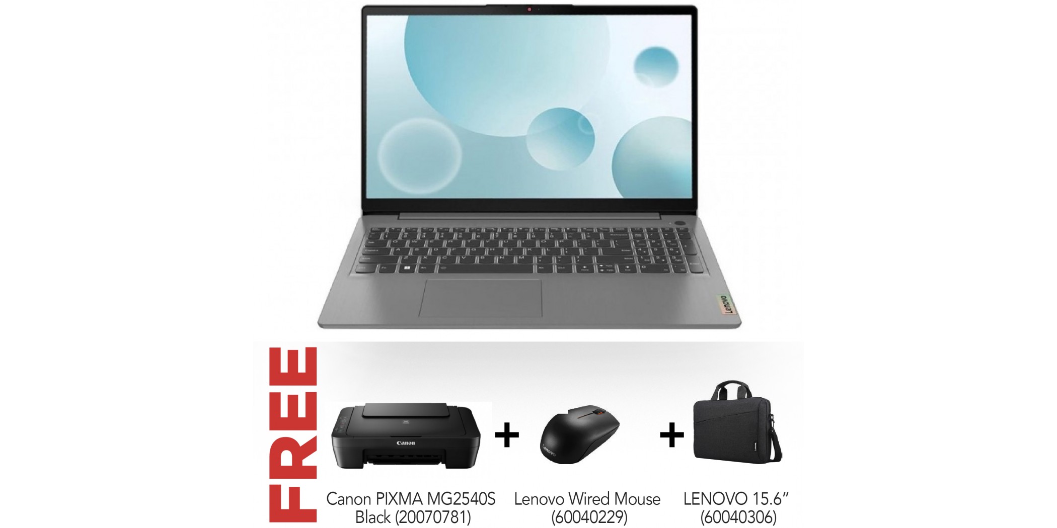 LENOVO IdeaPad S300 Intel Core i5-1235U 82RK00RNUE and Free Canon PIXMA ...