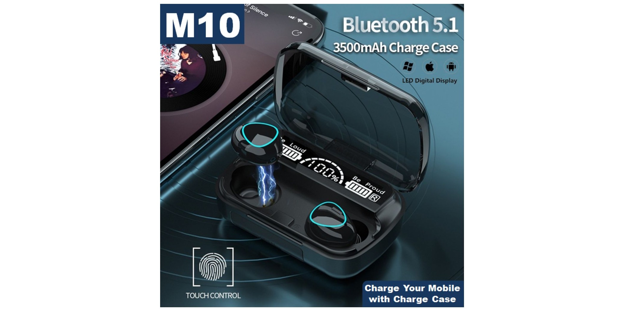 M10 Wireless buds