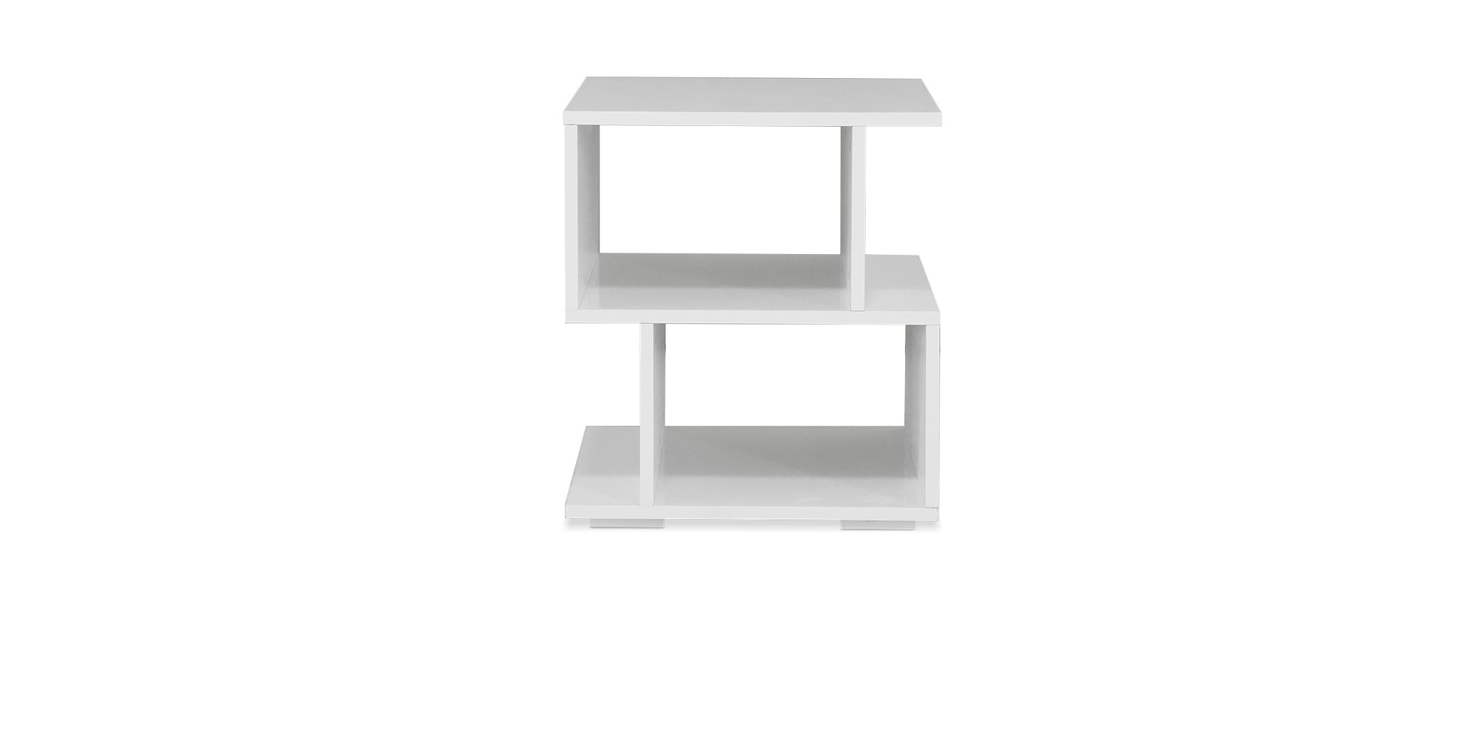 Americana Side Table White Acrylic