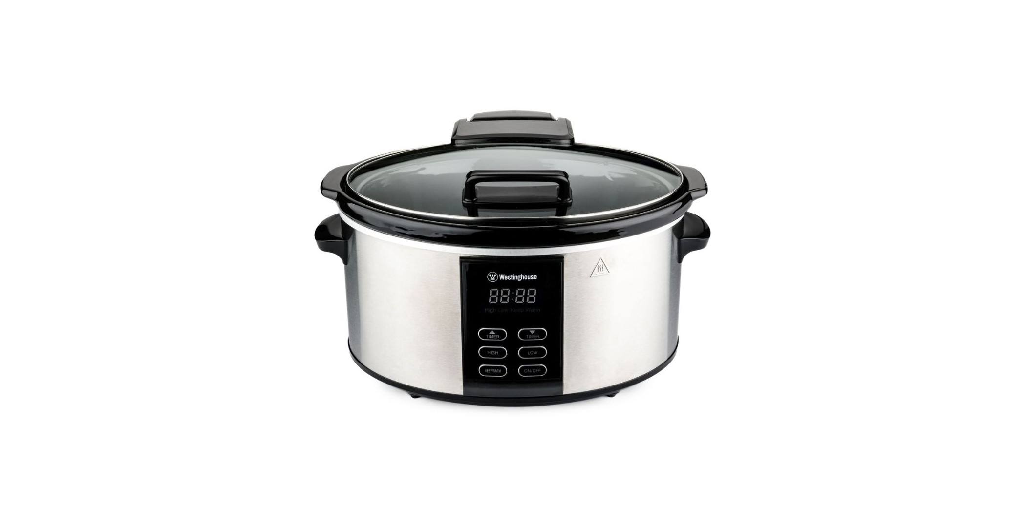 Westinghouse WKSC65 Black+SS Slow Cooker