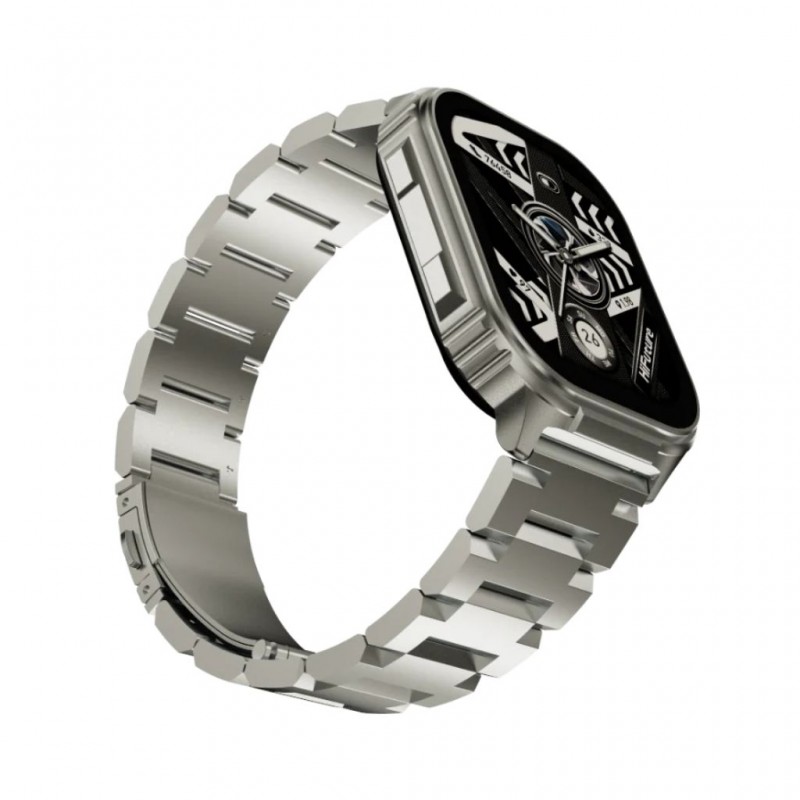 Hifuture Ultra 3 Pro Smart Watch Silver Metal Sport