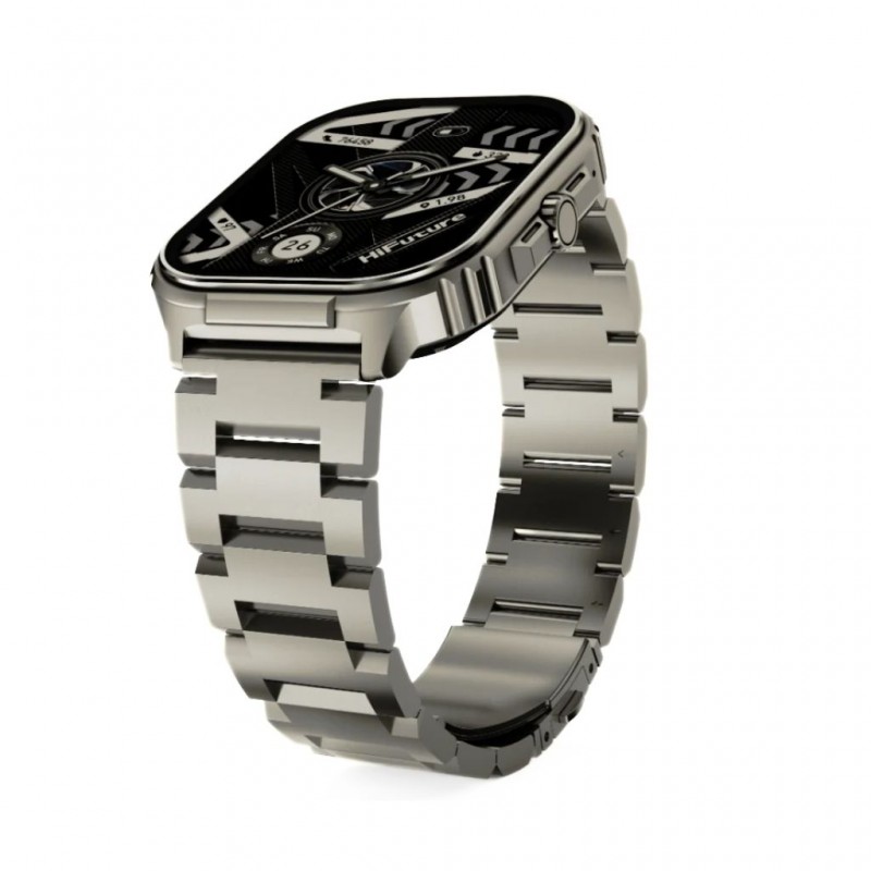 Hifuture Ultra 3 Pro Smart Watch Silver Metal Sport
