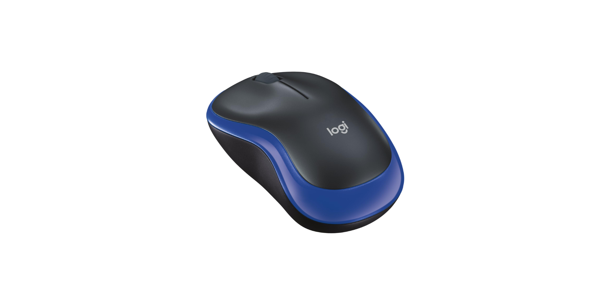 Logitech M185 Wireless Mouse - Blue