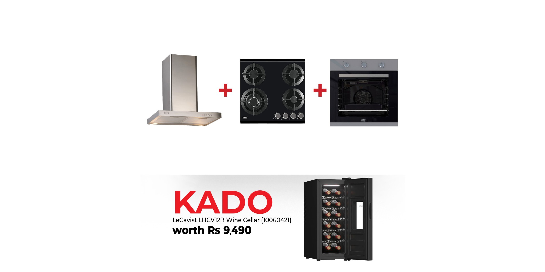 Defy DHG604 Built-in Hob + Defy DBO486E Built-in Oven + Defy DCH317 ...