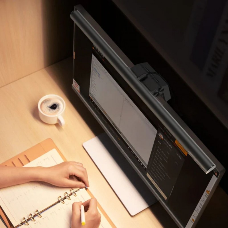 Baseus I-Wok Series Usb Light Pro Black Asymmetric Light Source Screen ...
