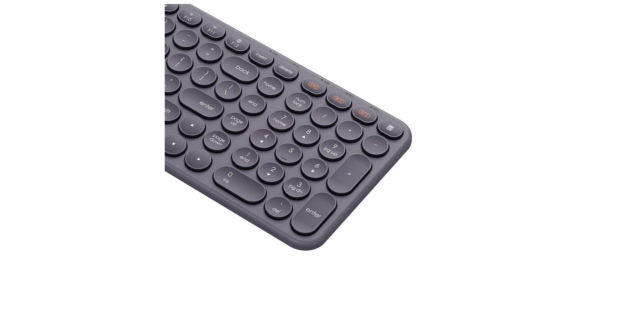 Baseus K01b Wireless Tri-Mode Keyboard Gray B00955504833-00