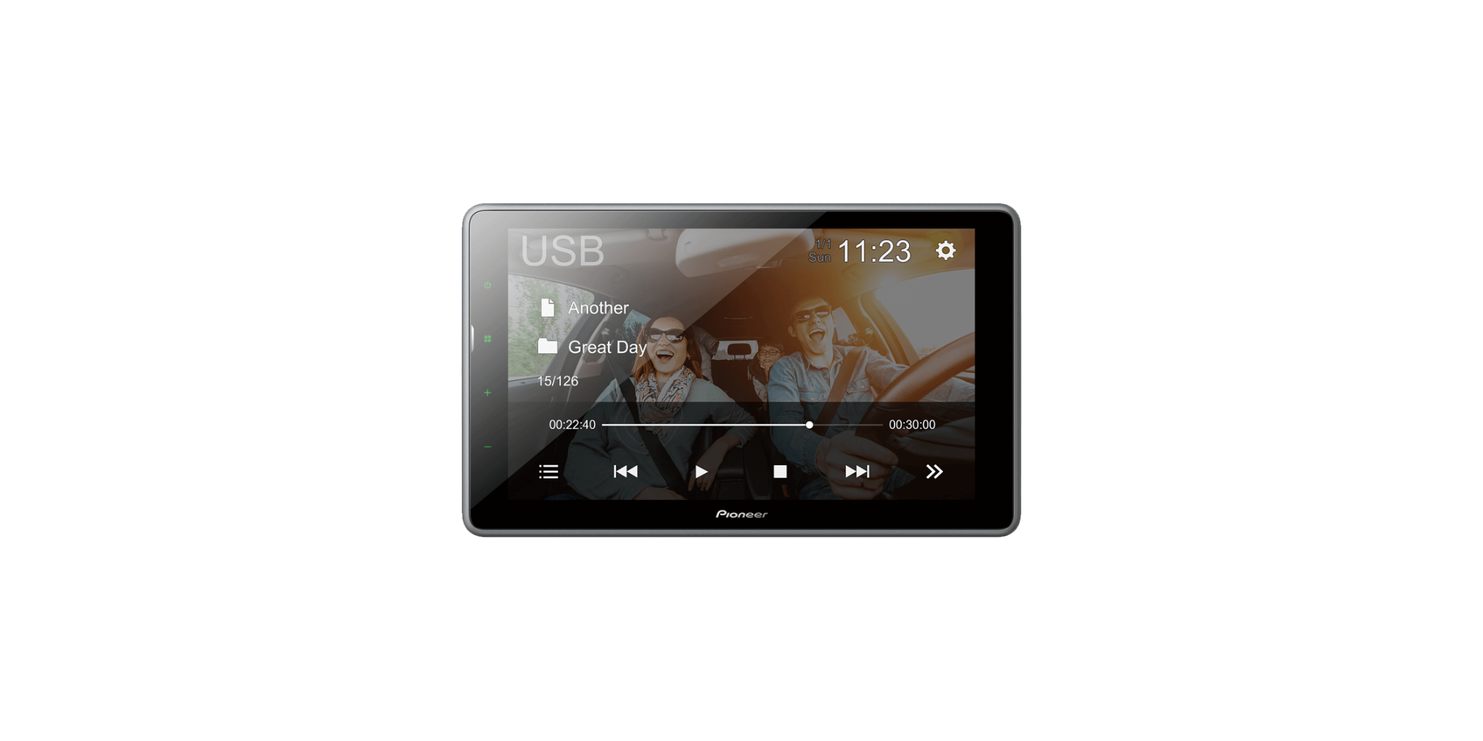Pioneer DMH AF555BT Car Multimedia AV Receiver