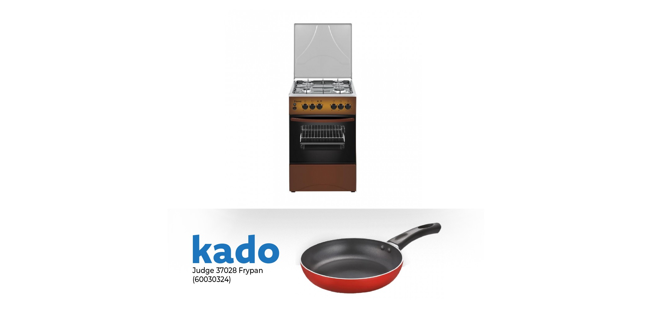 Ferre Cooker F5C40G2-LTDF & Free Judge 37028 Frypan