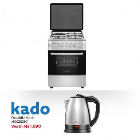 Ferre Cooker F6S31E3-HI & Free Decakila KEKT031M Stainless Steel Kettle