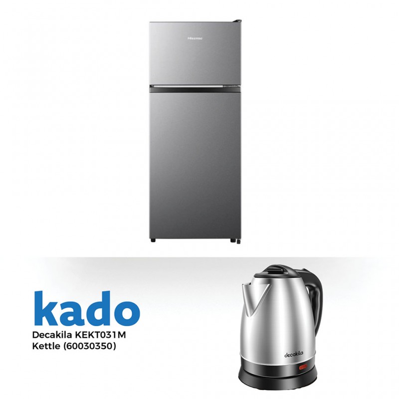Hisense RT161D4ADE Refrigerator & Free Decakila KEKT031M Stainless ...