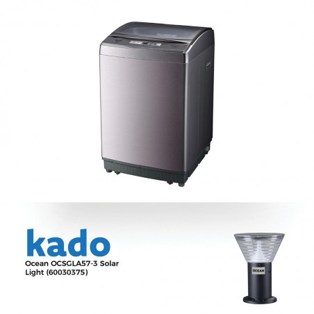 Ocean OTL 1515P Washing Machine & Free Ocean OCSGLA57-3 Solar Light