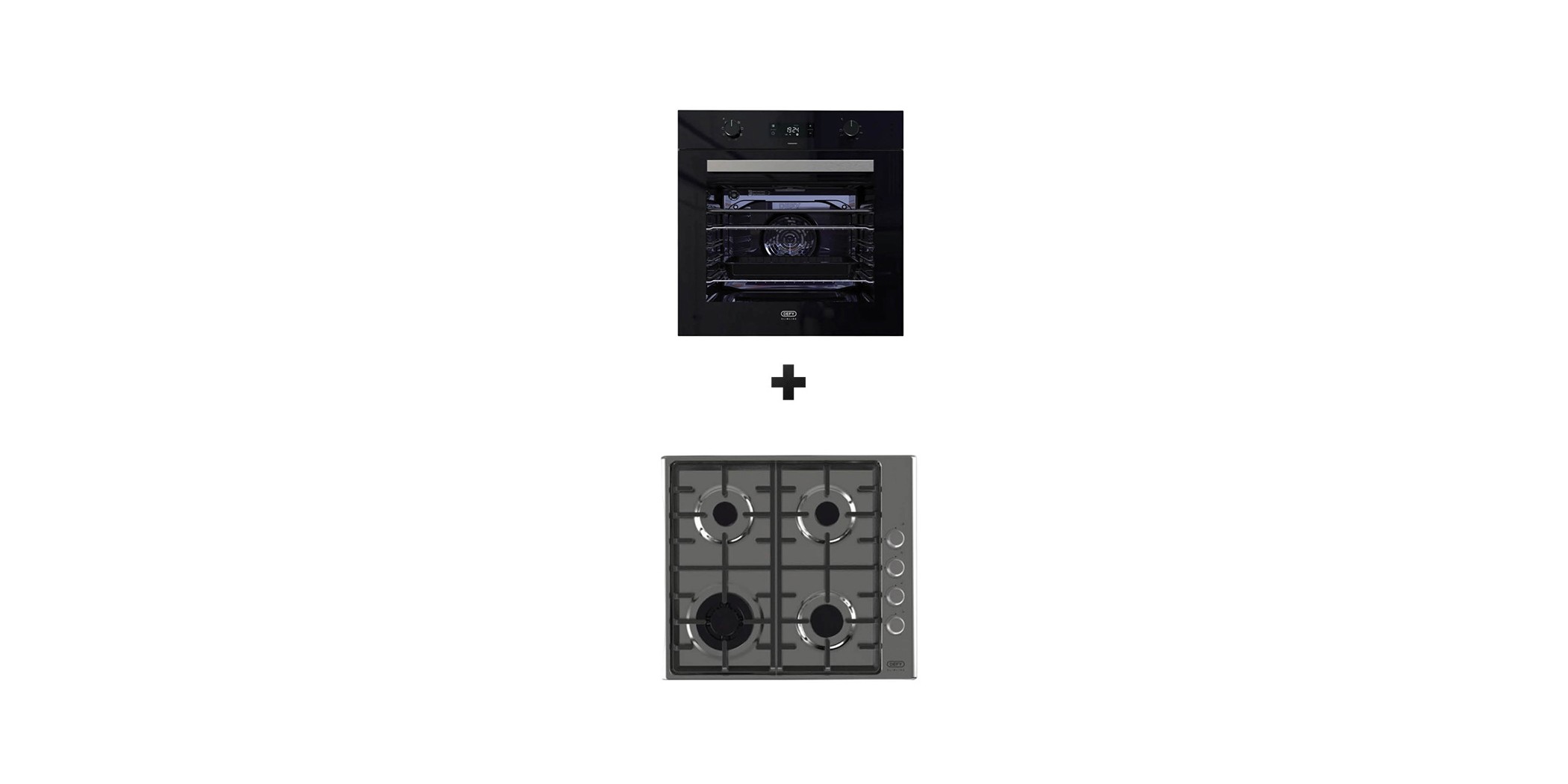 Defy DHG602 Built-in Hob + Defy DBO489E Built-in Oven