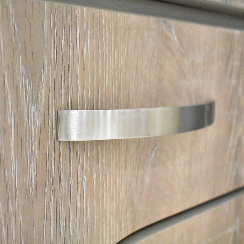 Alpine Wardrobe 3 Doors MDF Grey