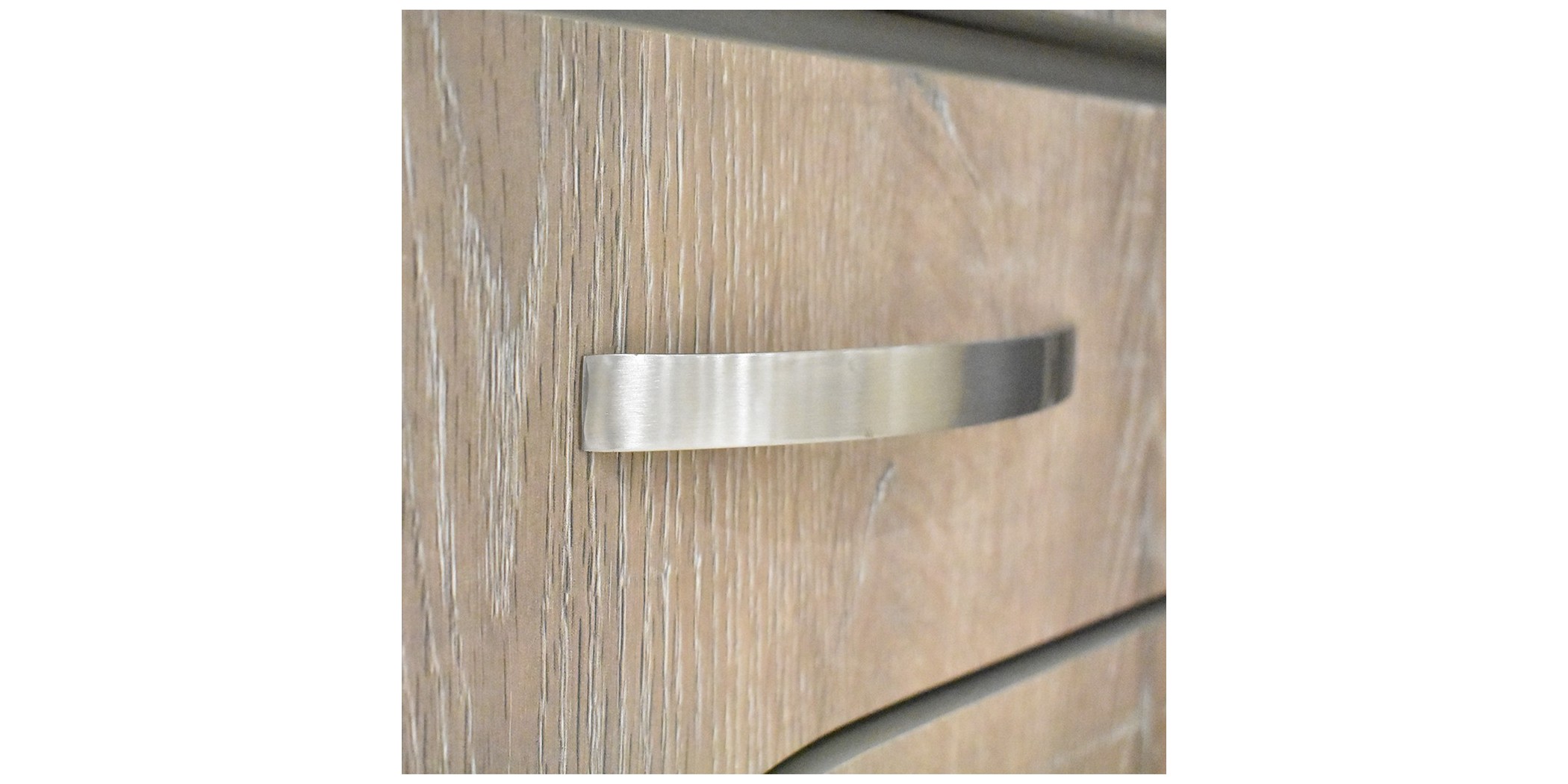 Alpine Wardrobe 3 Doors MDF Grey