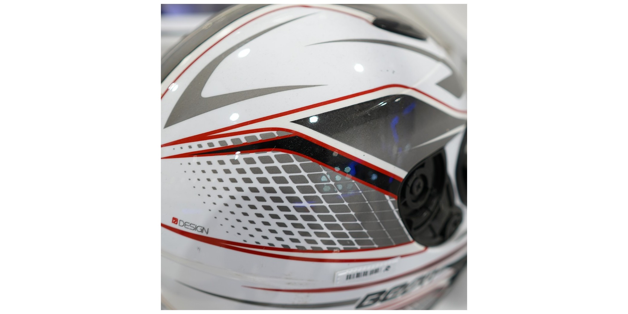 Beon G308 White Helmet