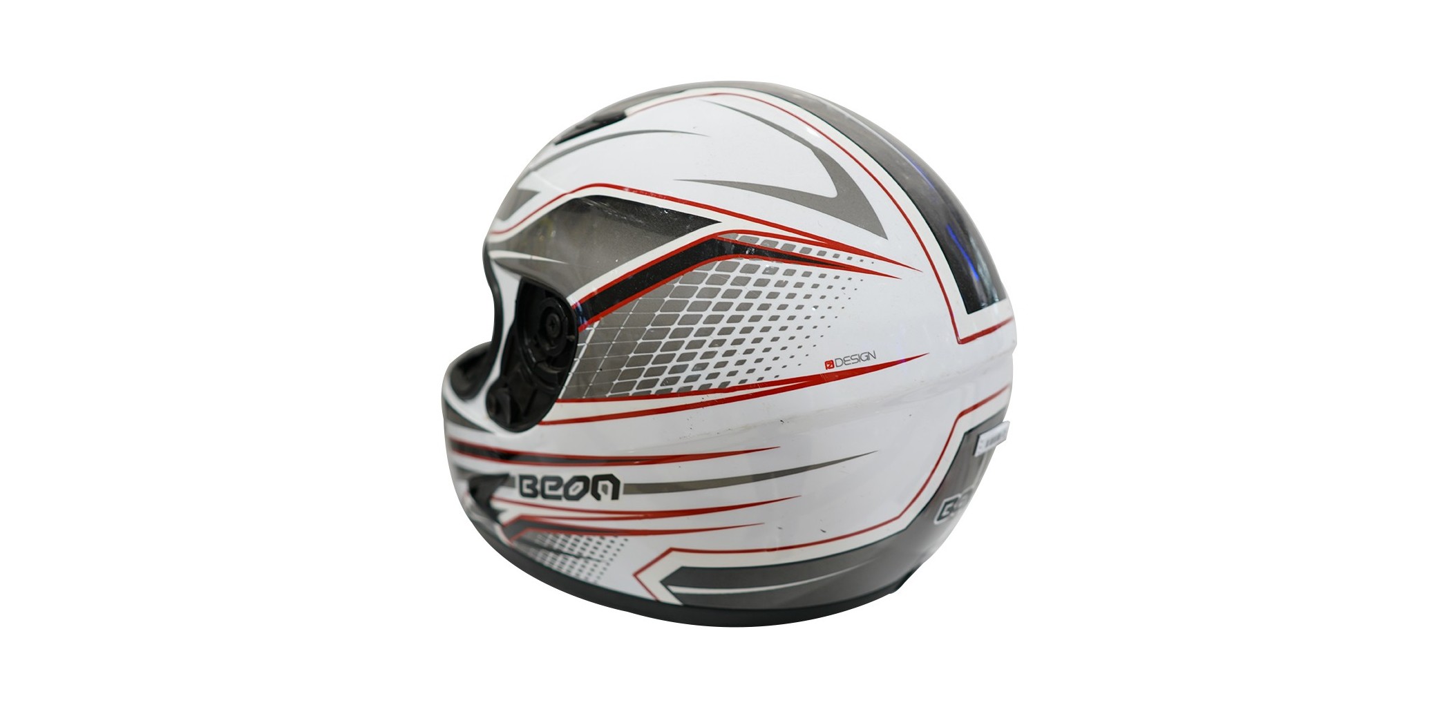 Beon G308 White Helmet
