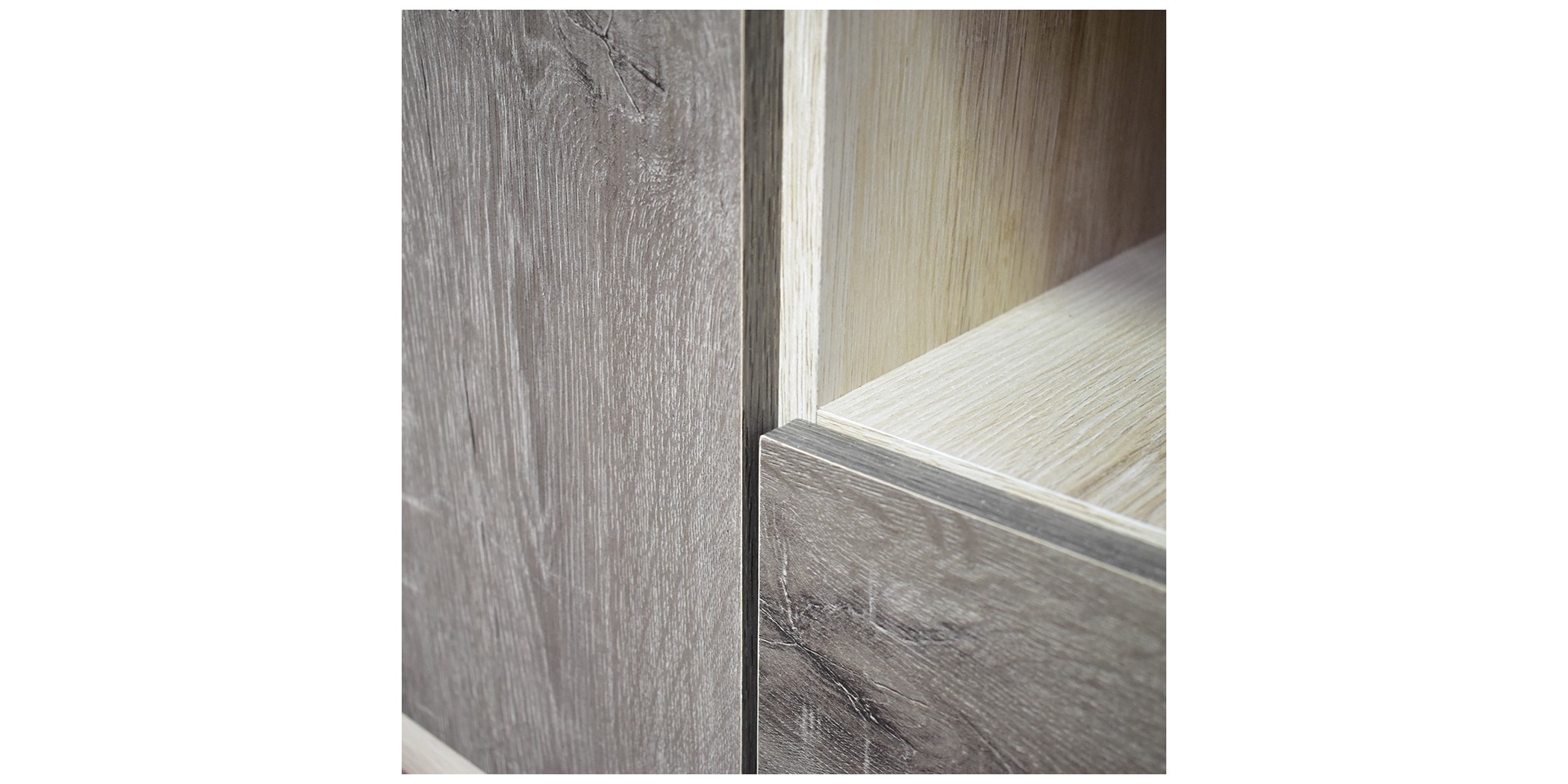 Nobel Low TV Cabinet Castillo Oak & Toro Oak