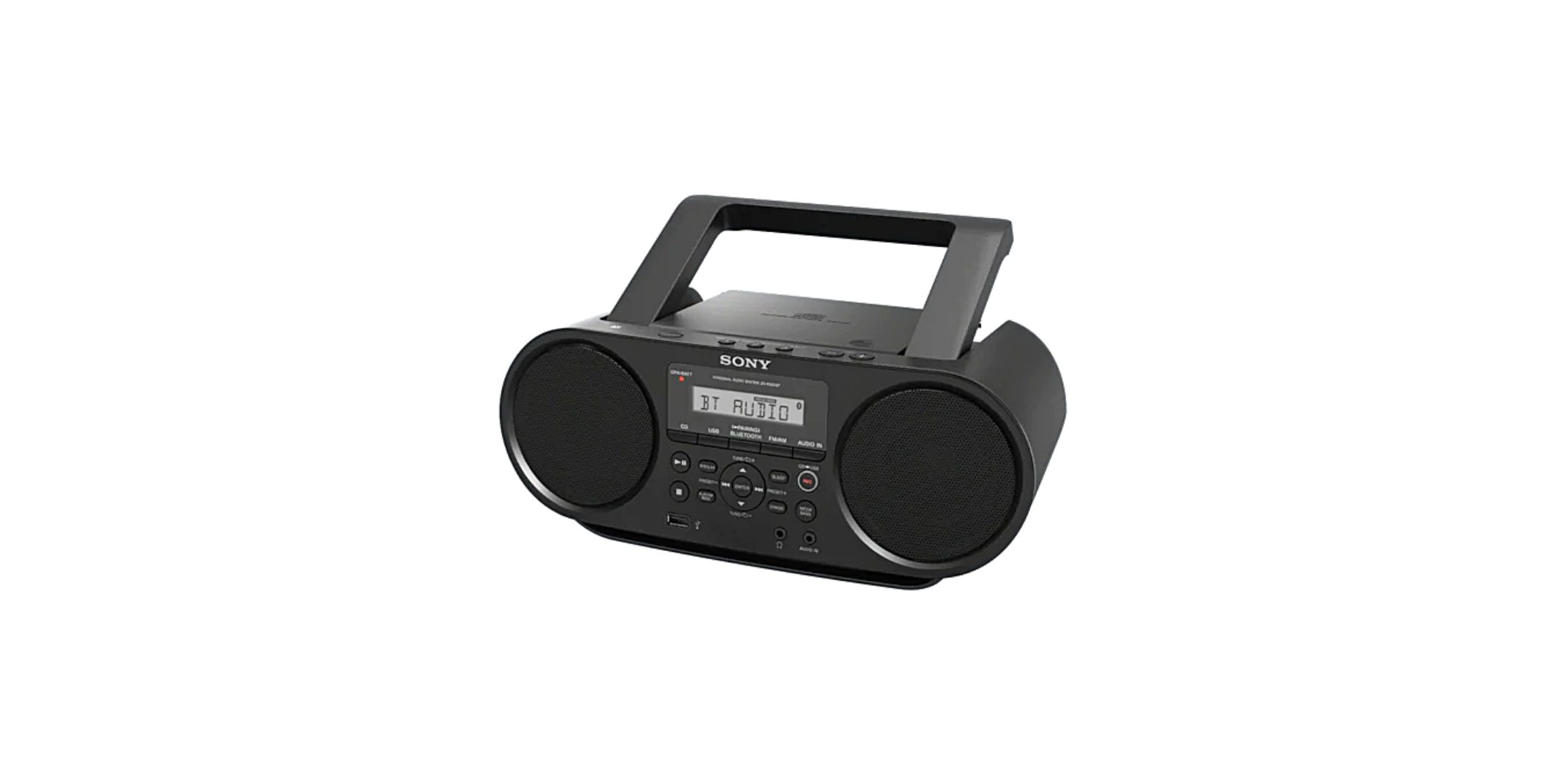 Sony Zs Rs60bt Cd Boombox With Bluetooth