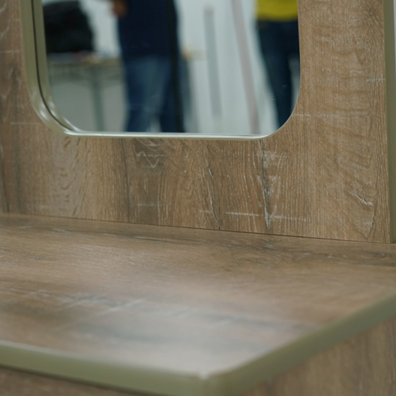 Alpine Dressing Table MDF Grey