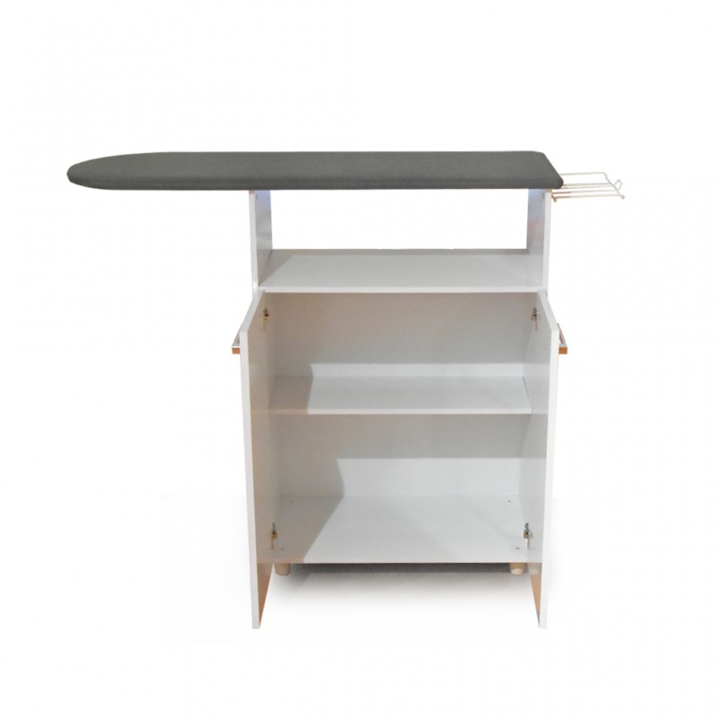 Melissa Ironing Table With 2 Doors White