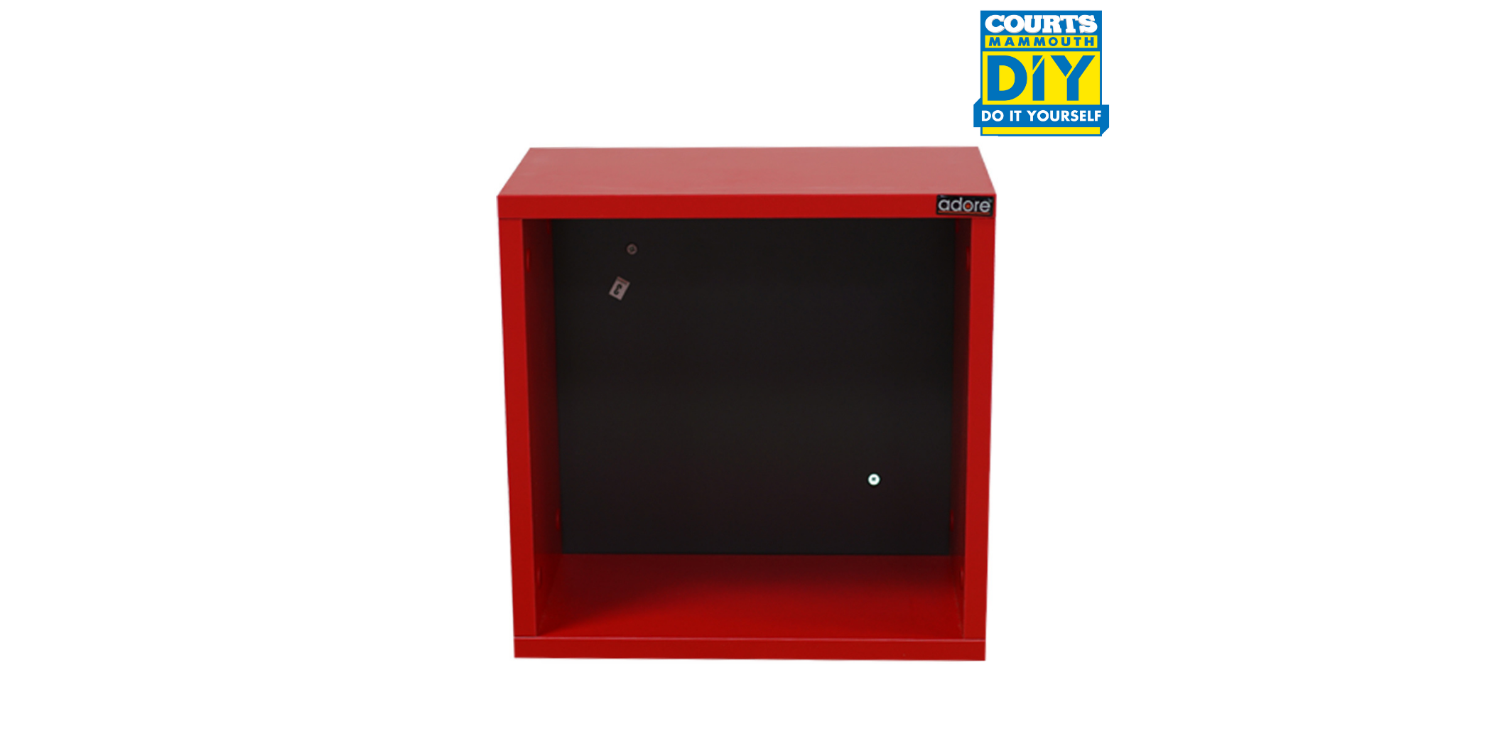 Galveston Wall Shelf Red Color