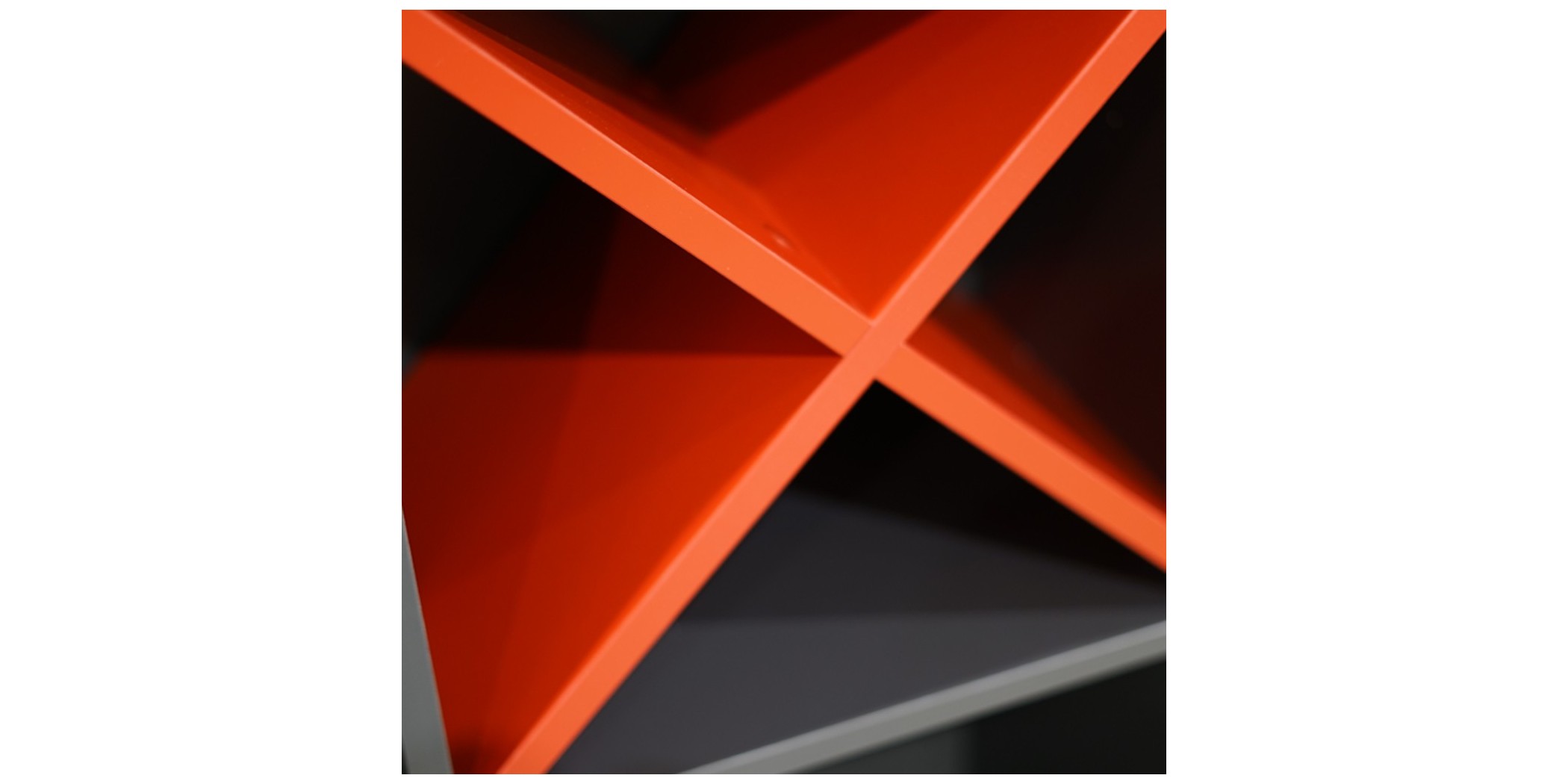 Gaming Bookcase With 10 Shelves Anthracite & Red