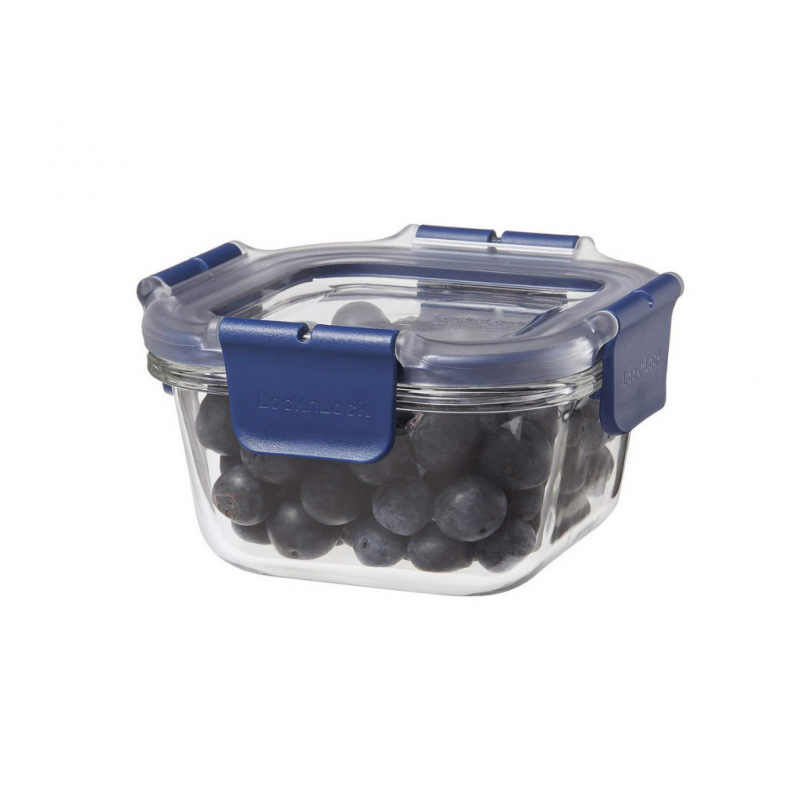 Lock & Lock LBG205 300ml Square Topclass Ovenglass Borosilicate 121 x ...