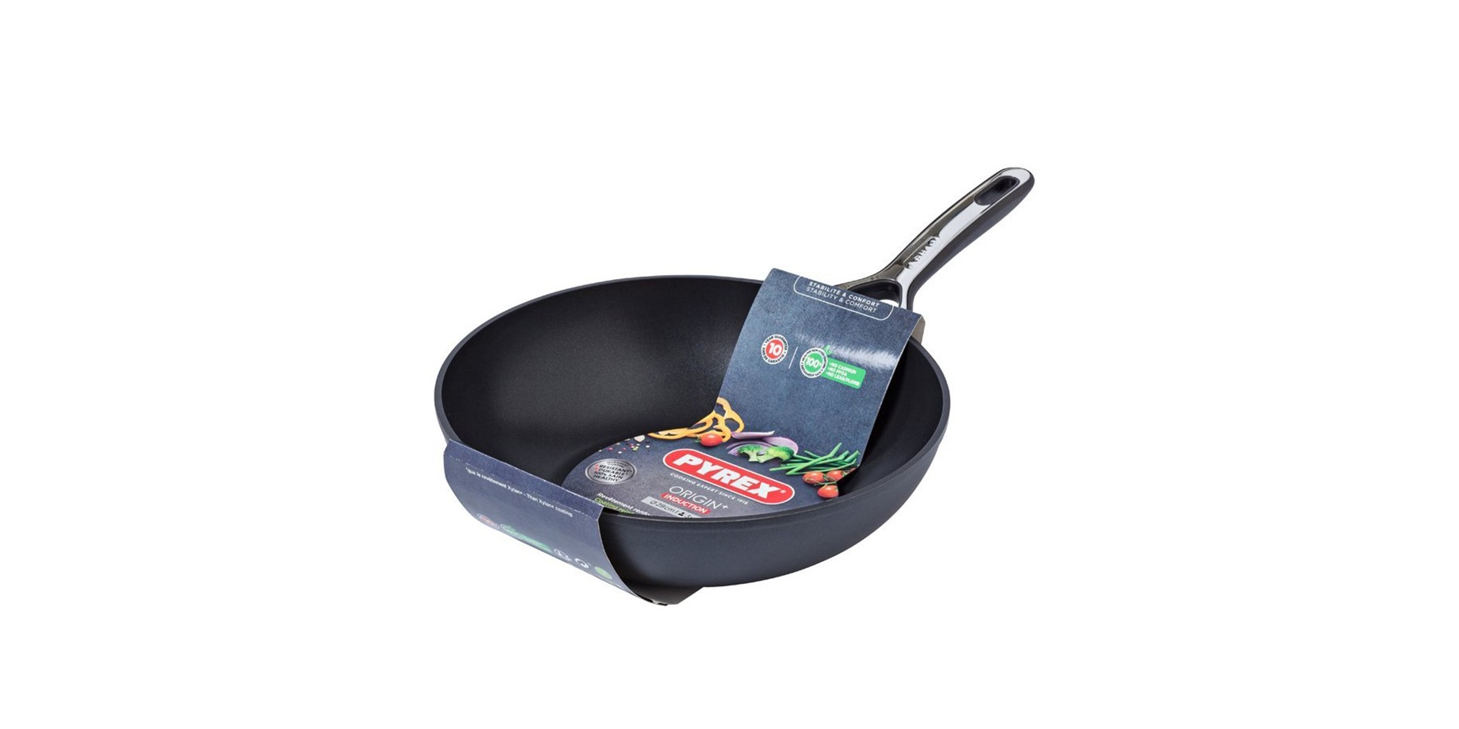 Pyrex ORIGIN+ 28cm Wok - 10092169 "O"