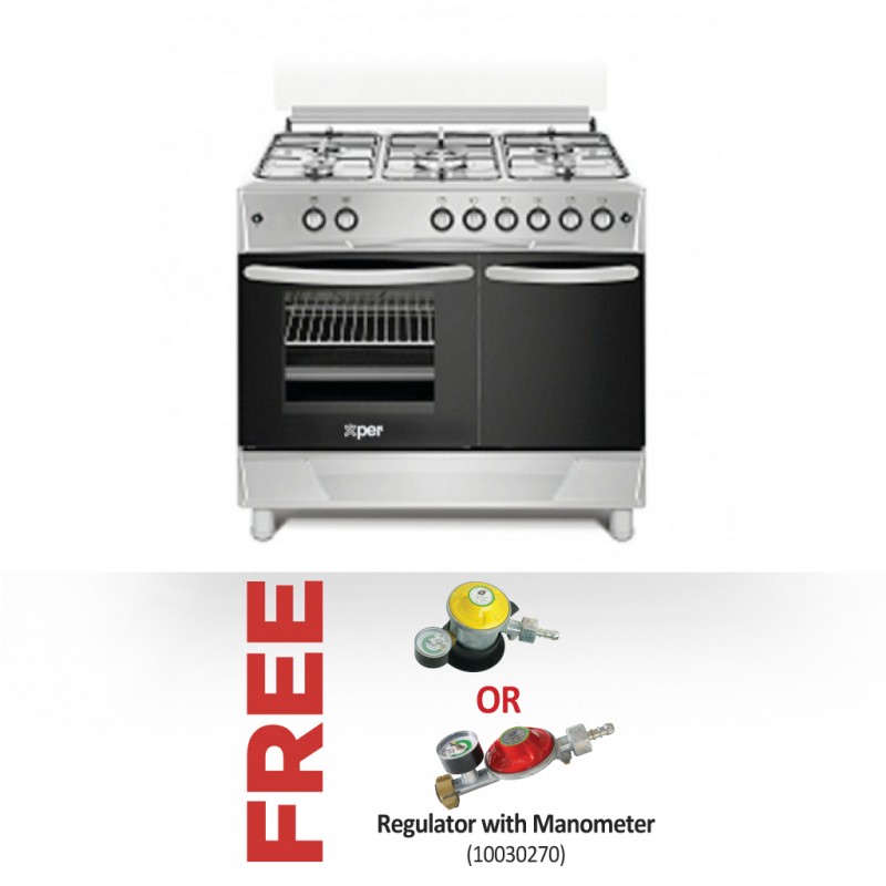 Xper XP9PG41E3 Cooker & Free BBILLIONS LPG Regulator
