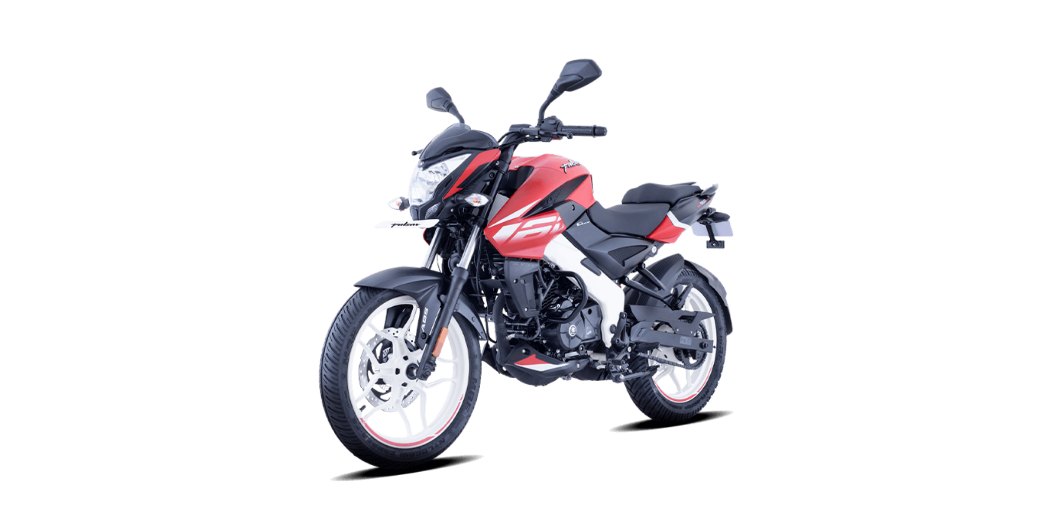 Bajaj Pulsar NS 160 FI Red/White 160cc Motorbike
