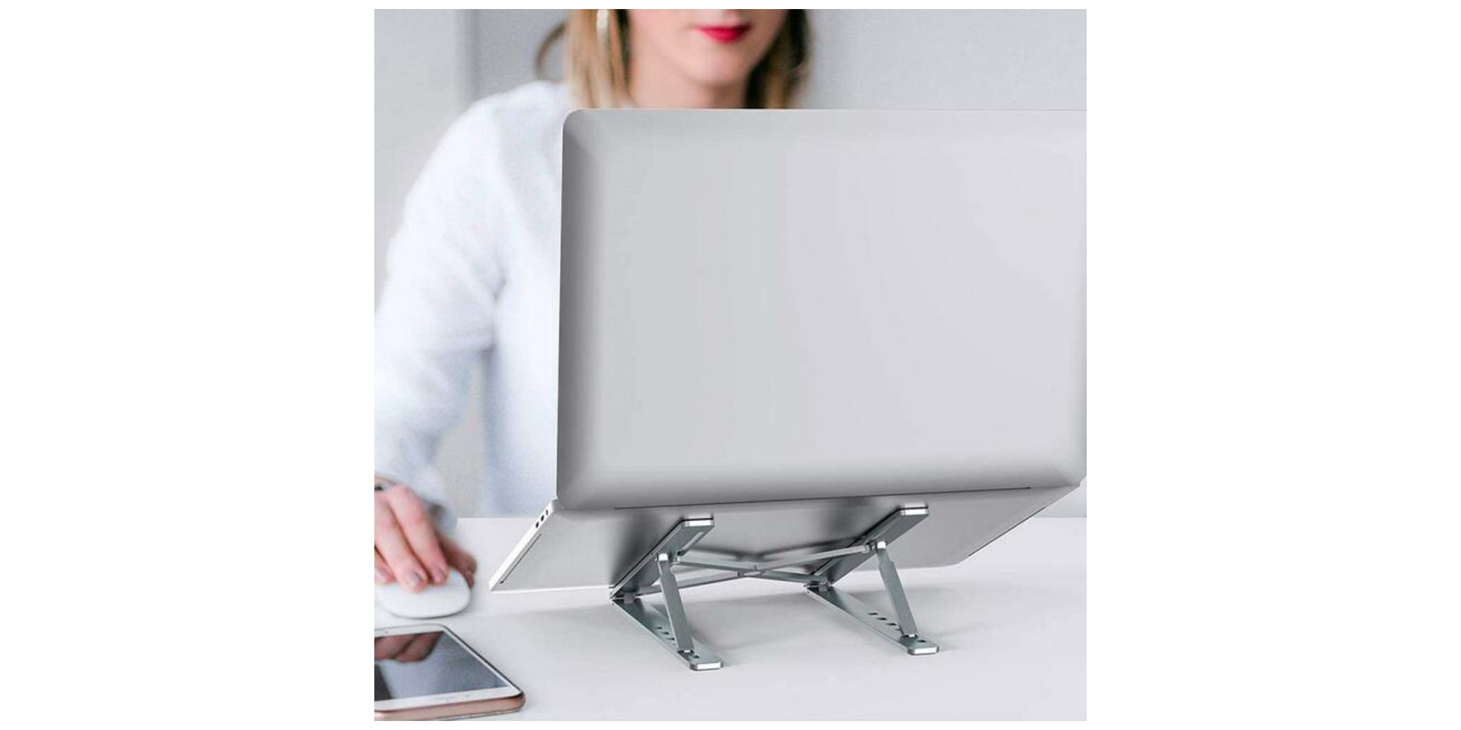 MONO Dsign Aluminium XL Laptop Stand (with pouch)