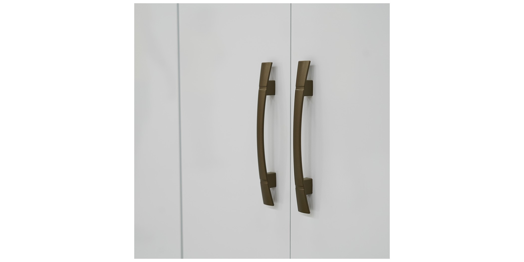 Chile Wardrobe 4 Doors Naturale/White & Legs