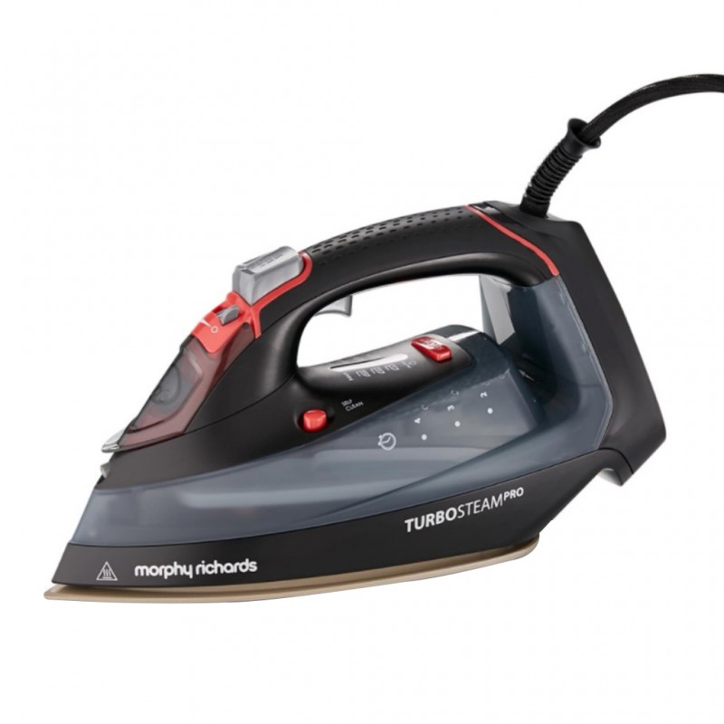 Morphy Richards 303175/EE Turbosteam Pro Digital Grey Black Steam Iron