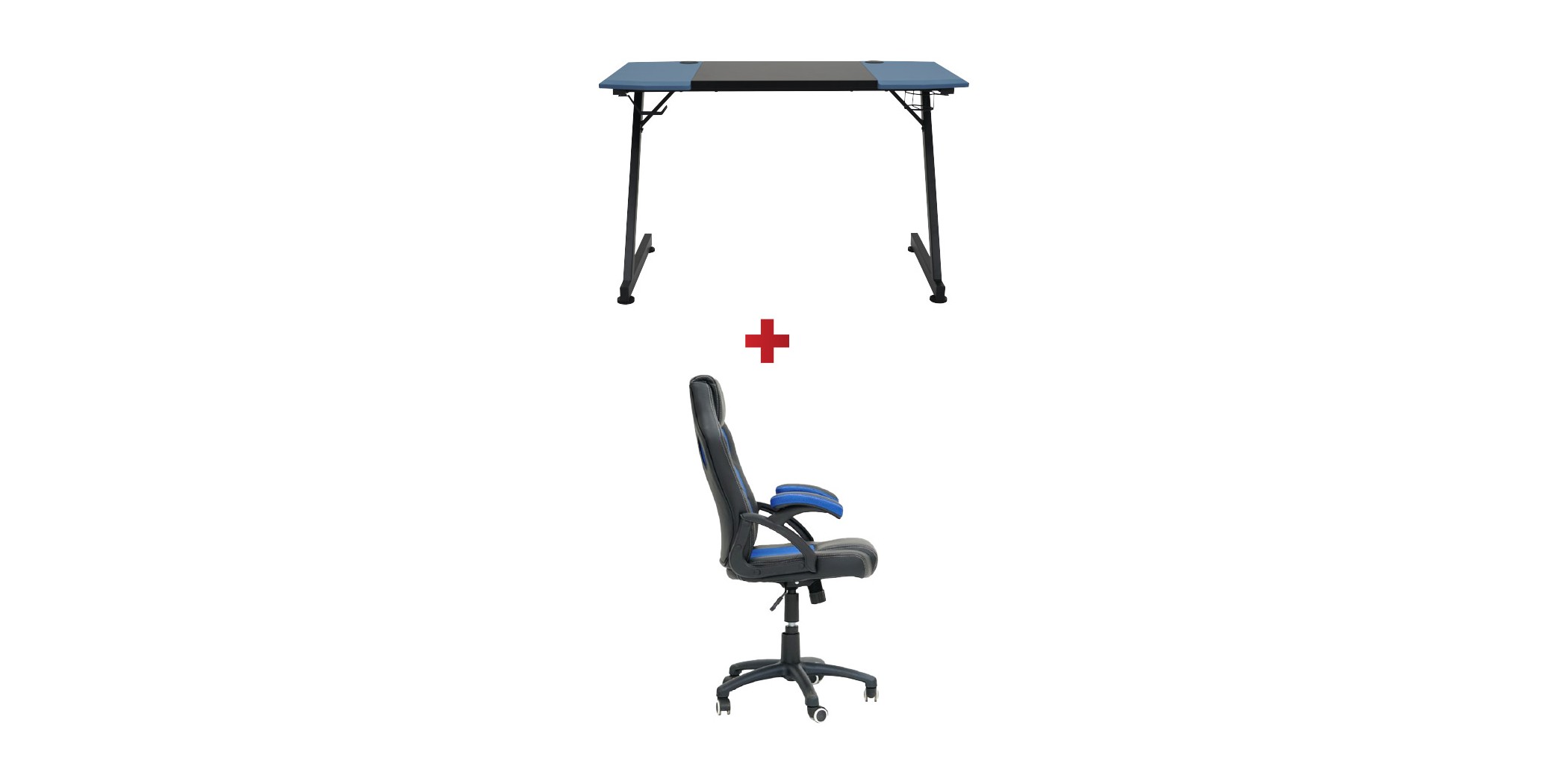 Kirby Gaming + Kain Gaming Chair Black /Blue Class 4 Gas Lift