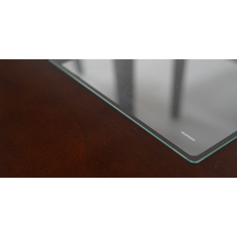 Ruby Table and 6 Chairs Black Cherry Rubberwood